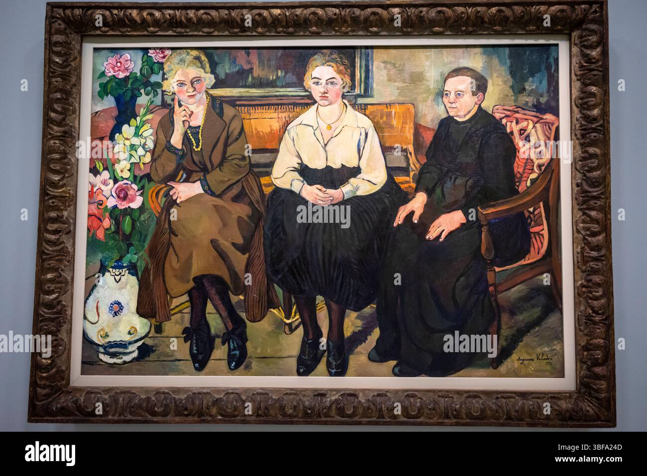 Utter Family painting, Retrospective on the work of Suzanne Valadon ...