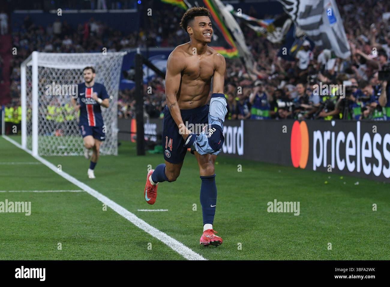 Fussball Champions League Finale Paris Saint-Germain - Inter Mailand am ...