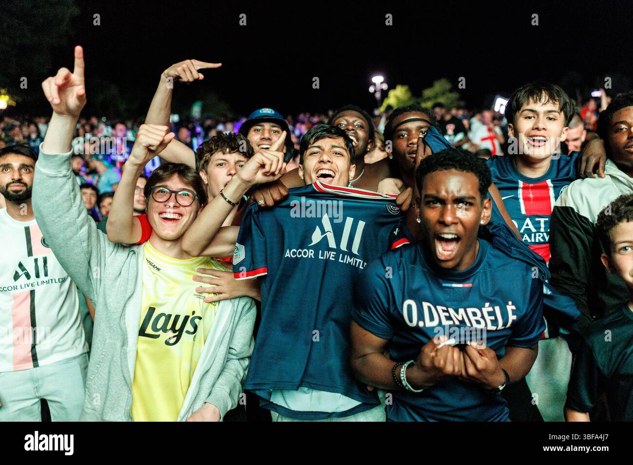 31 May 2025, Bavaria, Munich: Soccer: Champions League, Paris Saint ...