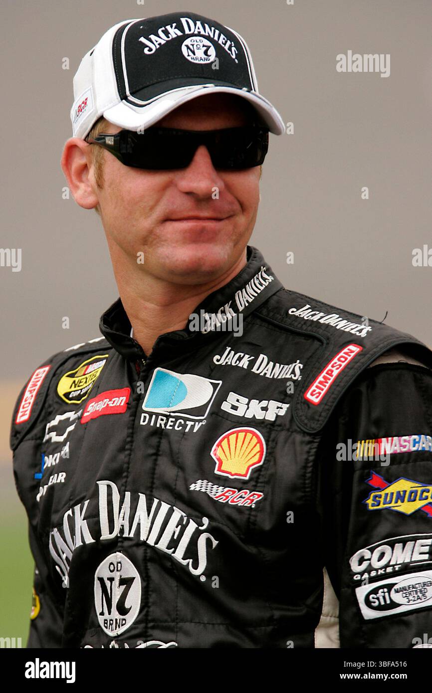 Talladega, Al, USA. 5th Oct, 2007. Clint Bowyer during qualifying for ...
