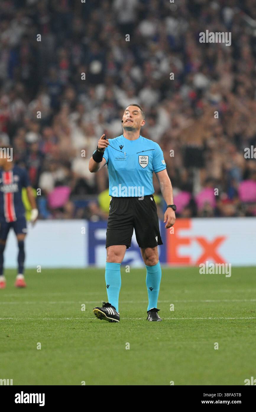 Allianz Arena, Munich, Germany. 31st May, 2025. Champions League Final Football, Paris Saint ...