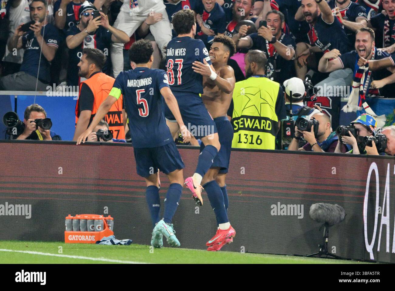 Allianz Arena, Munich, Germany. 31st May, 2025. Champions League Final ...