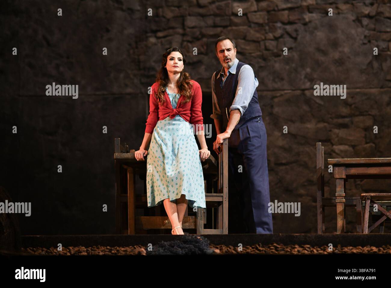 Madrid, Spain. 31st May, 2025. Spanish singers perform during of the ...