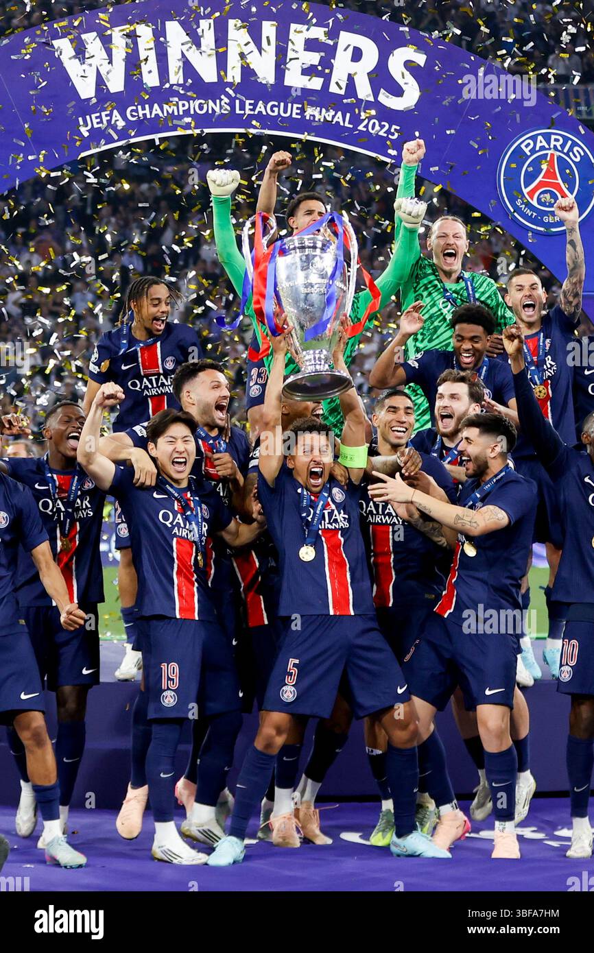 Munchen, Germany. 31st May, 2025. MUNCHEN, 31-05-2025, Allianz Arena ...