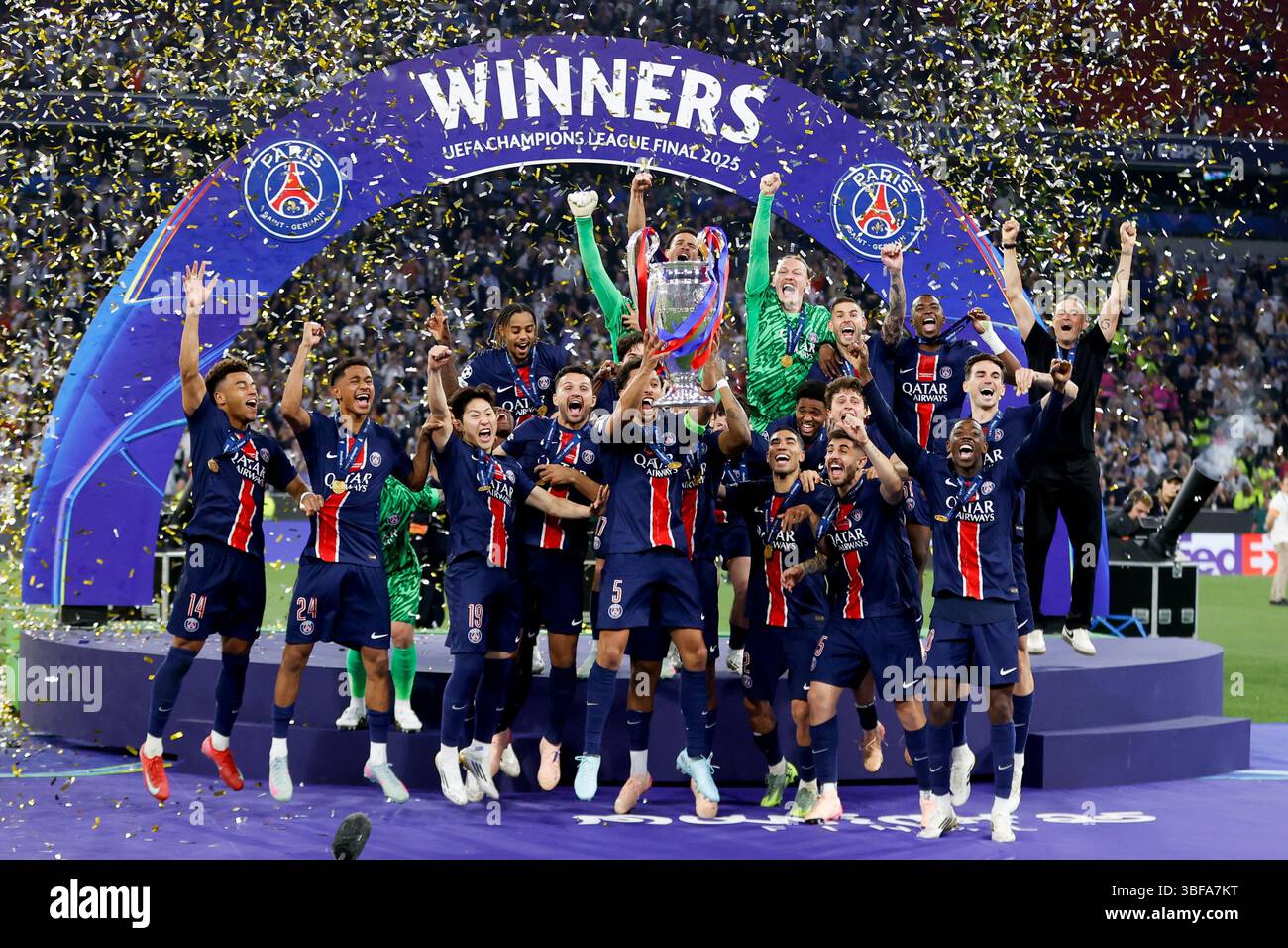 Munchen, Germany. 31st May, 2025. MUNCHEN, 31-05-2025, Allianz Arena ...