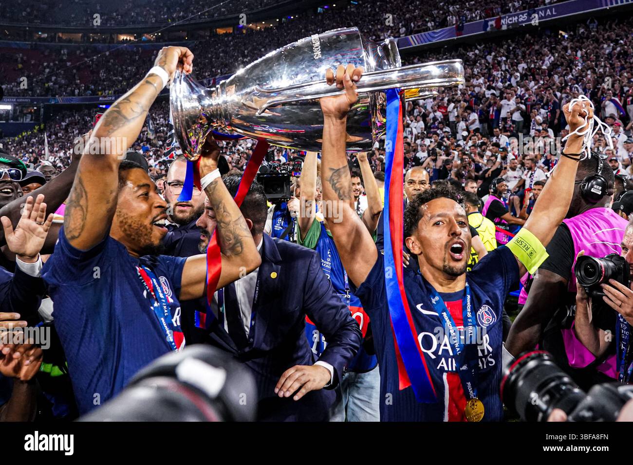 Munich, Germany. 31st May, 2025. MUNICH, GERMANY - MAY 31: Presnel ...
