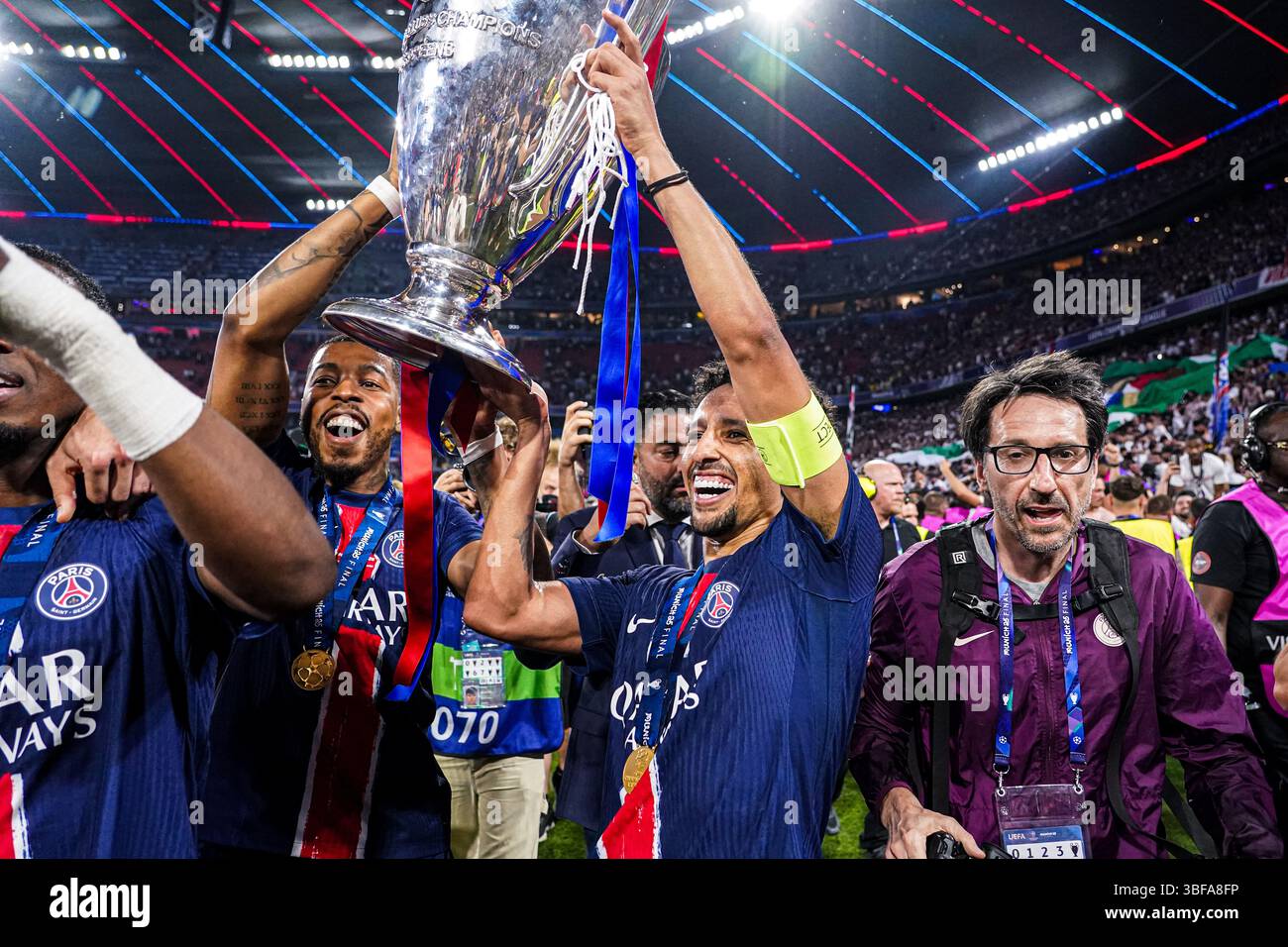 Munich, Germany. 31st May, 2025. MUNICH, GERMANY - MAY 31: Presnel ...