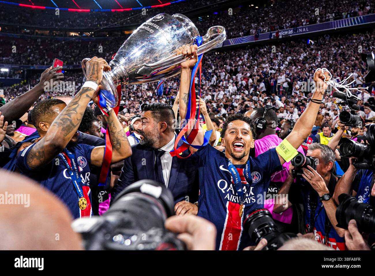 Munich, Germany. 31st May, 2025. MUNICH, GERMANY - MAY 31: Presnel ...