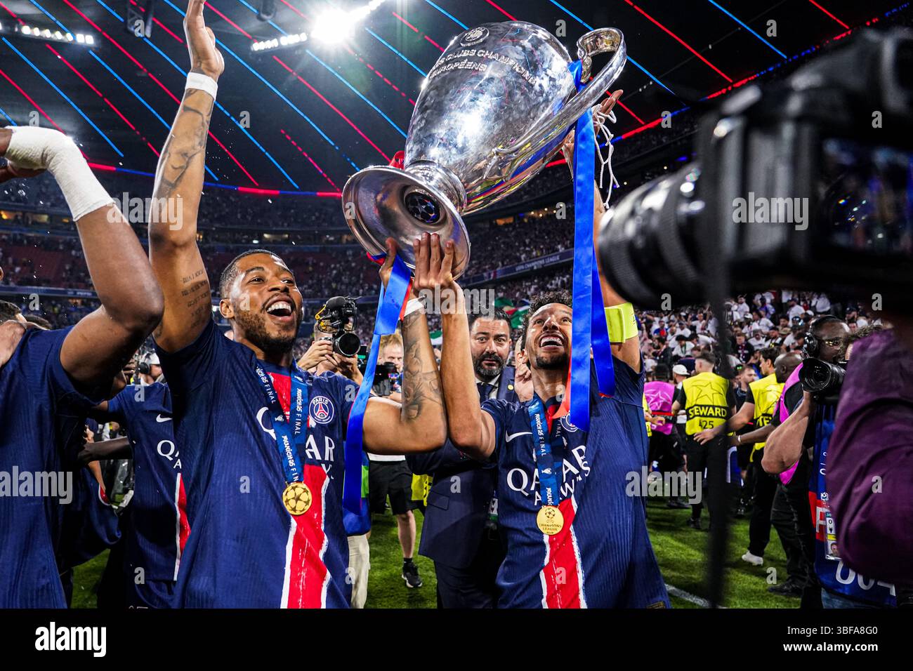 Presnel kimpembe trophy hi-res stock photography and images - Alamy