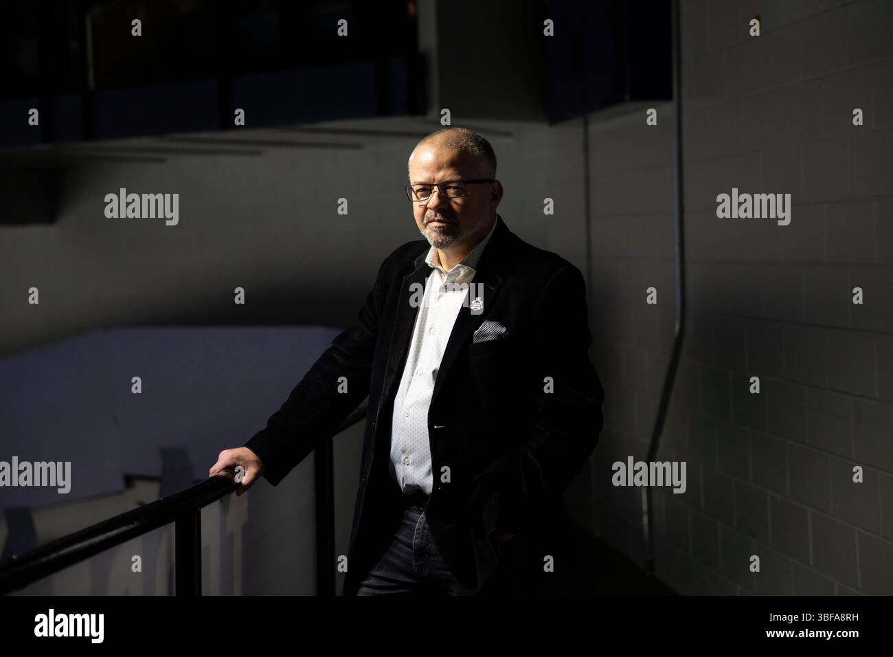 Rimouski, Canada. 31st May, 2025. Dan MacKenzie, president of the ...