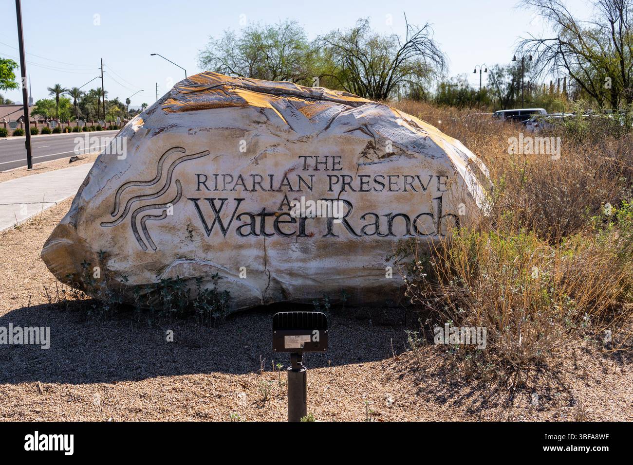 Gilbert, Arizona - March 25, 2025: The Riparian Preserve at Water Ranch ...