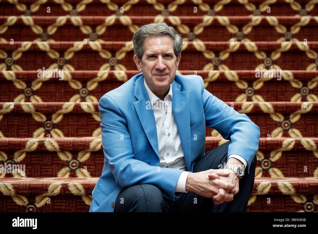 Rimouski, Canada. 31st May, 2025. Mario Cecchini, commissioner of the ...