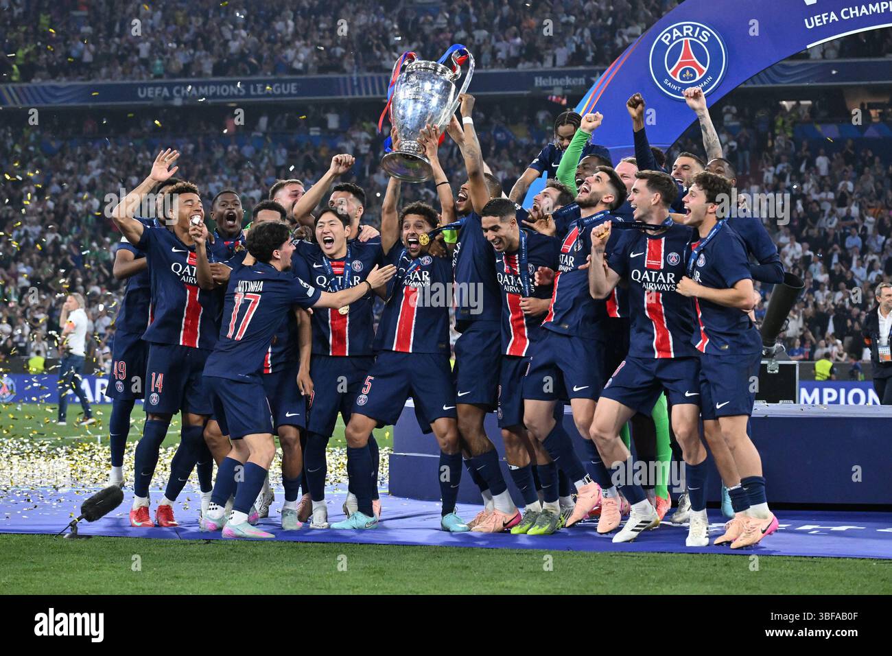 Allianz Arena, Munich, Germany. 31st May, 2025. Champions League Final ...