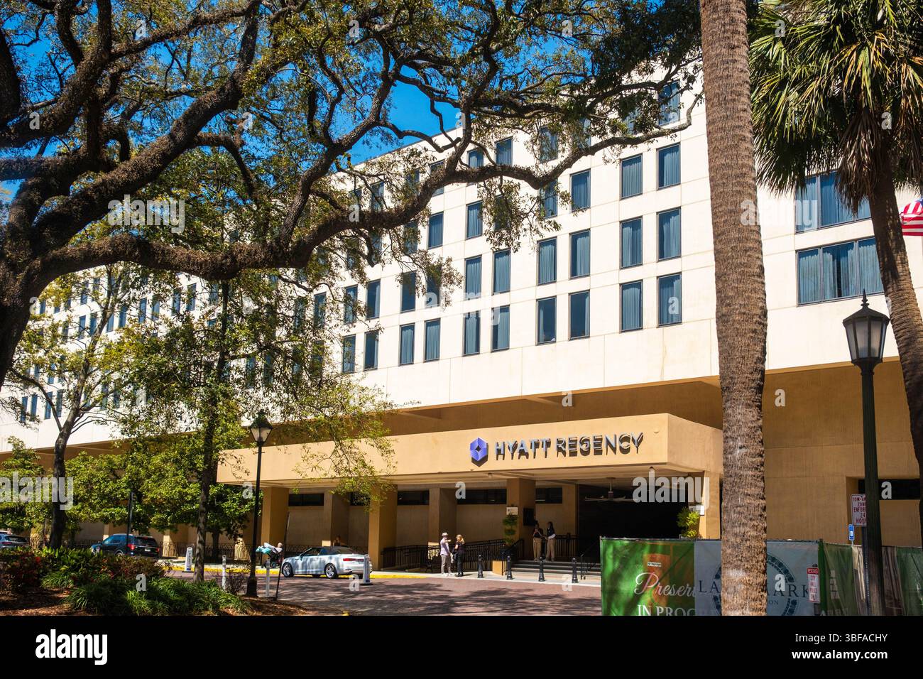 SAVANNAH, GEORGIA - March 22, 2025 Hyatt Regency Hotel in Savannah ...