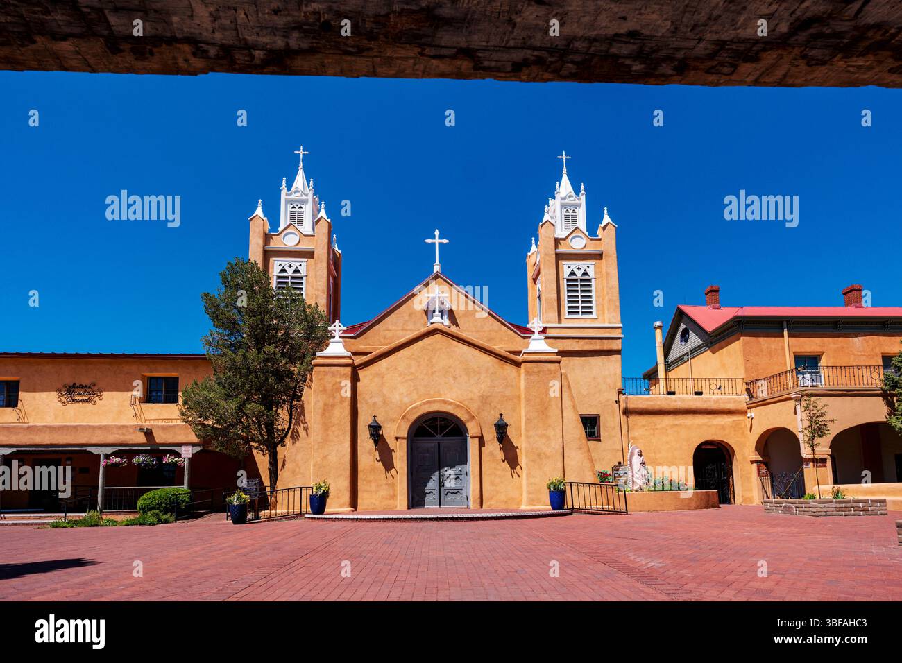 Historic San Felipe de Neri Church; The Mother Church of Albuquerque ...
