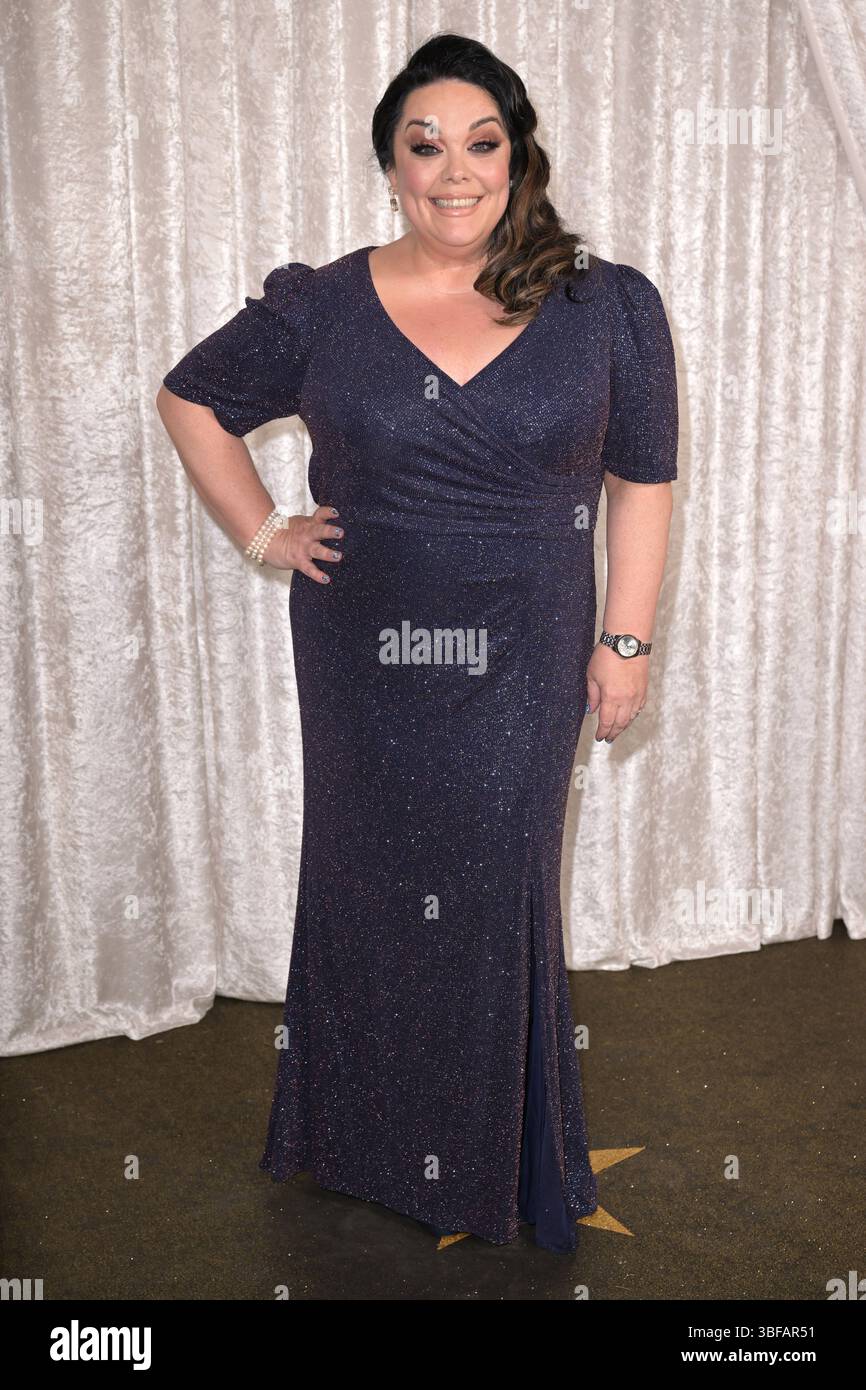 London, UK. 31 May 2025. Lisa Riley attending the British Soap Awards ...