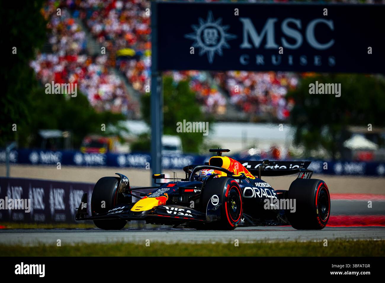 Spain, Spain. 31st May, 2025. 01 Max Verstappen, (NED) Oracle Red Bull ...