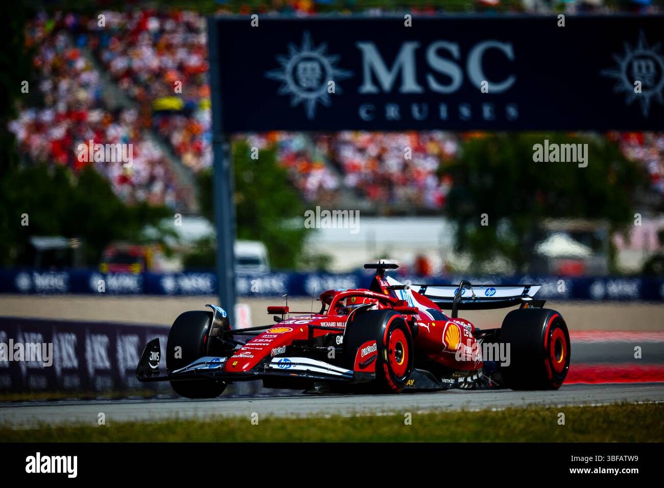 Spain, Spain. 31st May, 2025. 16 Charles Leclerc, (MON) Scuderia ...