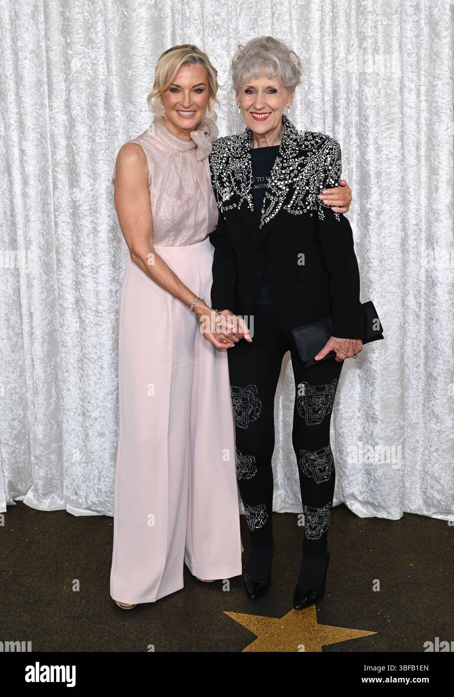 London, UK. May 31st, 2025. Gillian Taylforth and Anita Dobson arriving ...