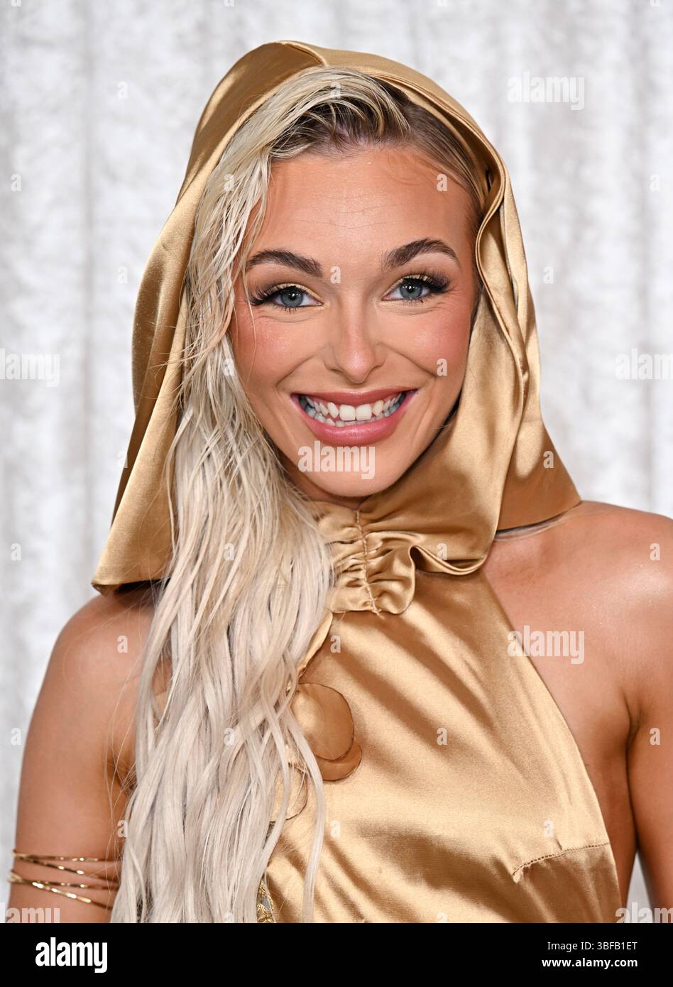 London, UK. May 31st, 2025. Cait Fitton arriving at the British Soap Award 2025, Hackney Town ...