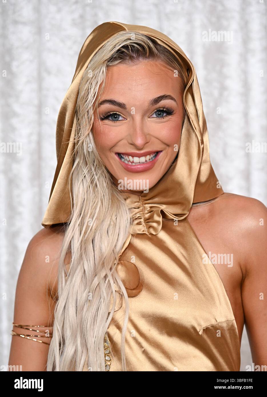 London, UK. May 31st, 2025. Cait Fitton arriving at the British Soap ...