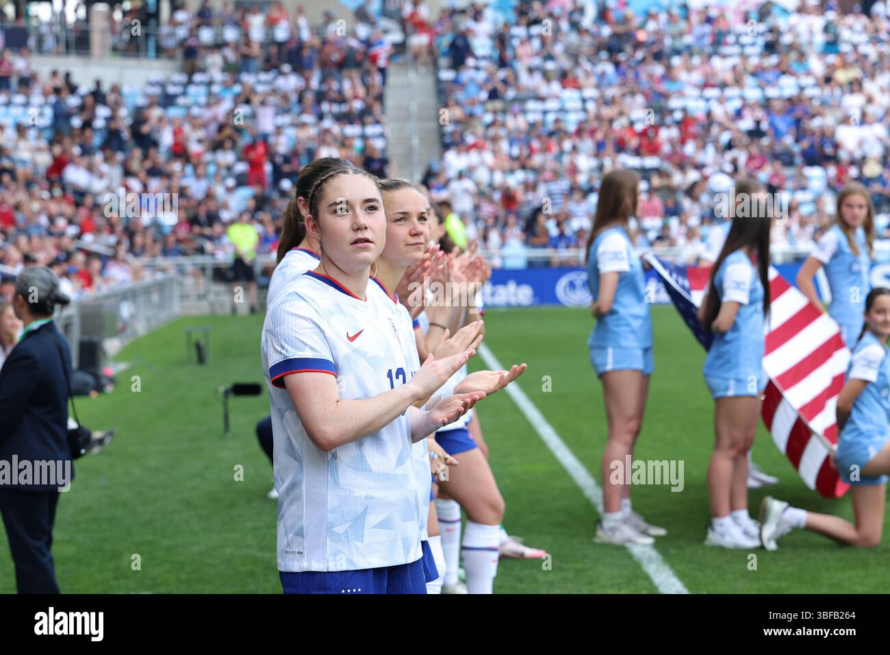 May 31st, 2025: during a international friendly soccer match between ...