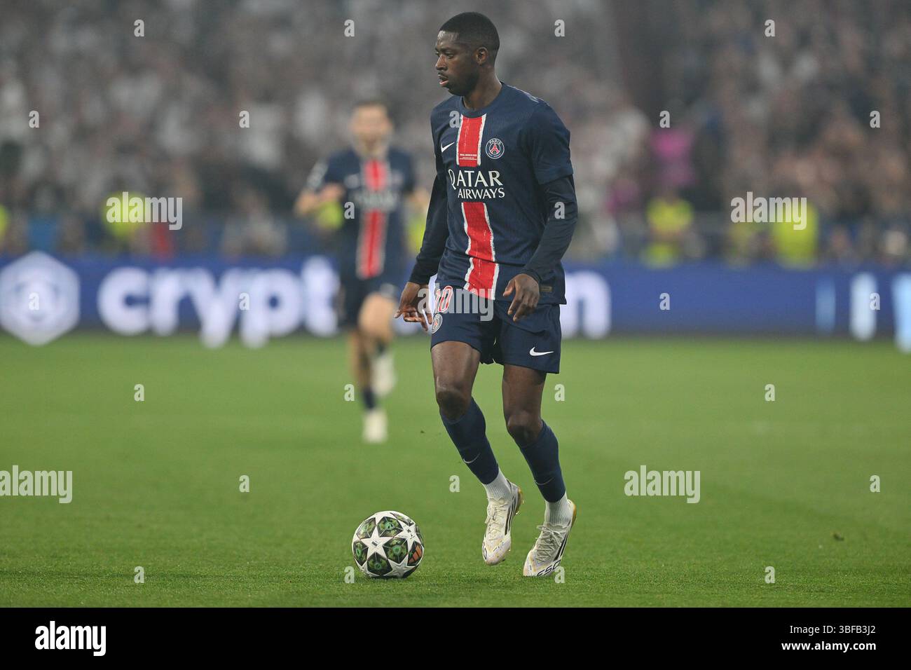 Ousmane Dembele of Paris Football Club during the match of Uefa ...
