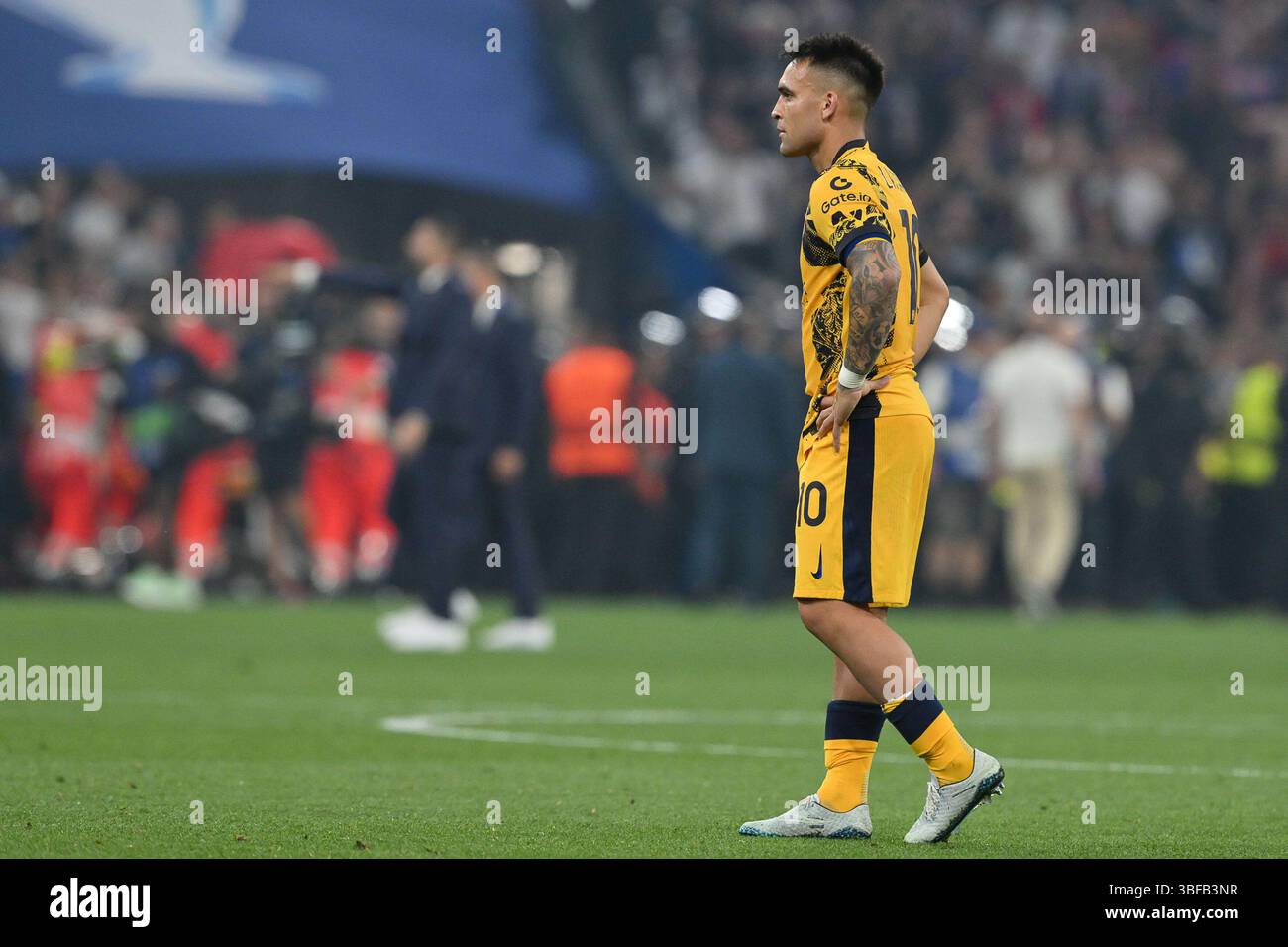 Munich, Germany. 01st June, 2025. Lautaro Martinez of FC Internazionale ...
