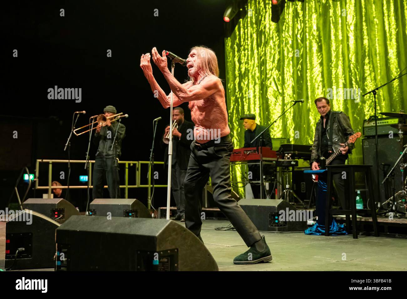 Manchester, England, 31st May, 2025. Iggy Pop performing at o2 Victoria ...