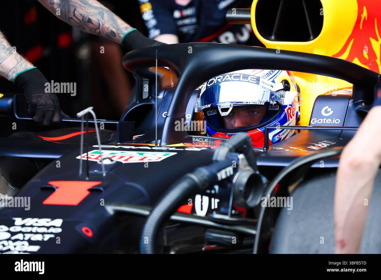 Montmelo, Spain. 31st May 2025. 01 VERSTAPPEN Max (nld), Red Bull ...
