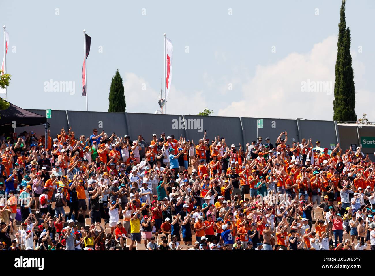 Montmelo, Spain. 31st May 2025. spectators, fans illustration during ...