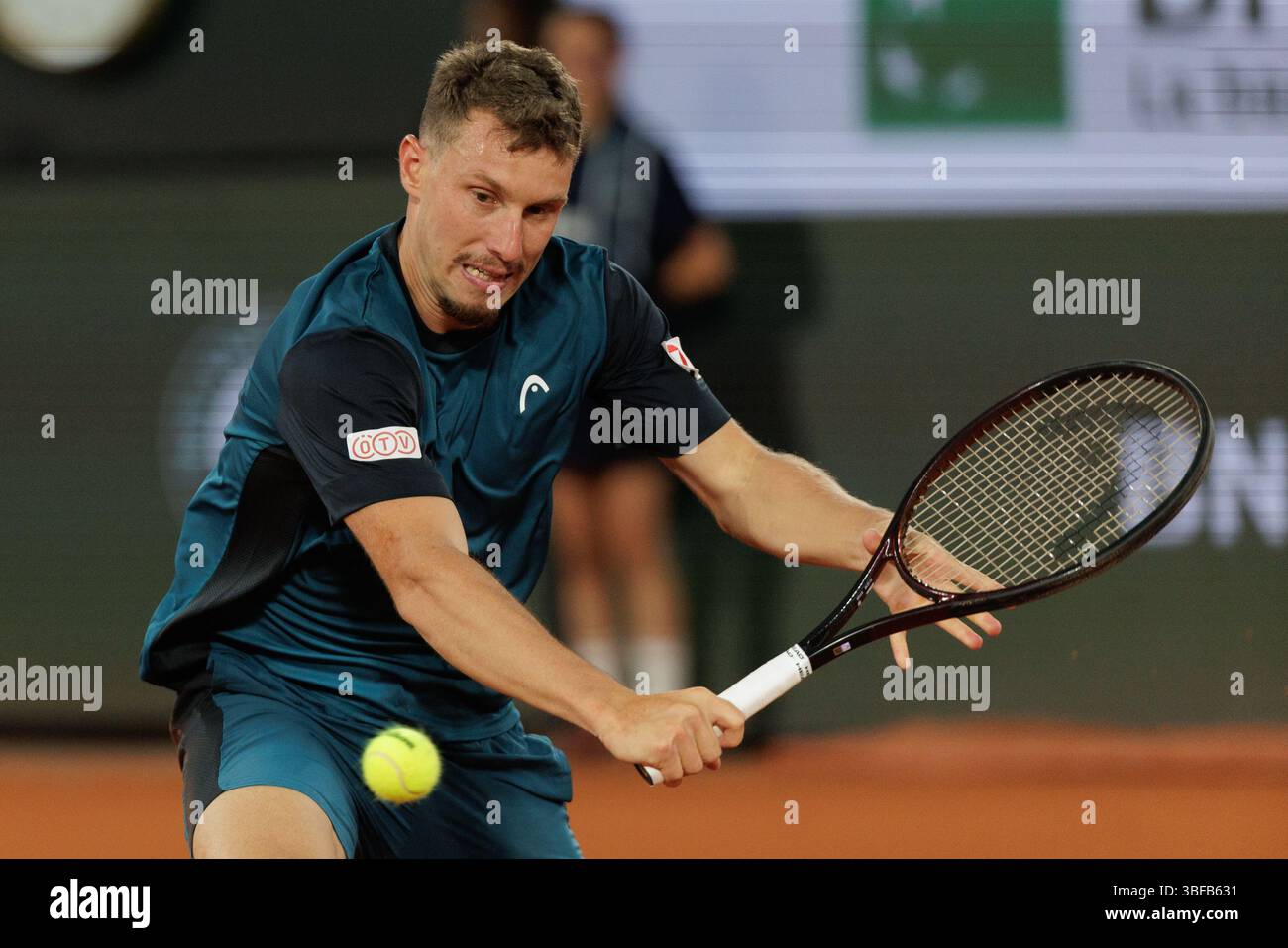 Filip Misolic of Austria during the Roland-Garros 2025, French Open ...
