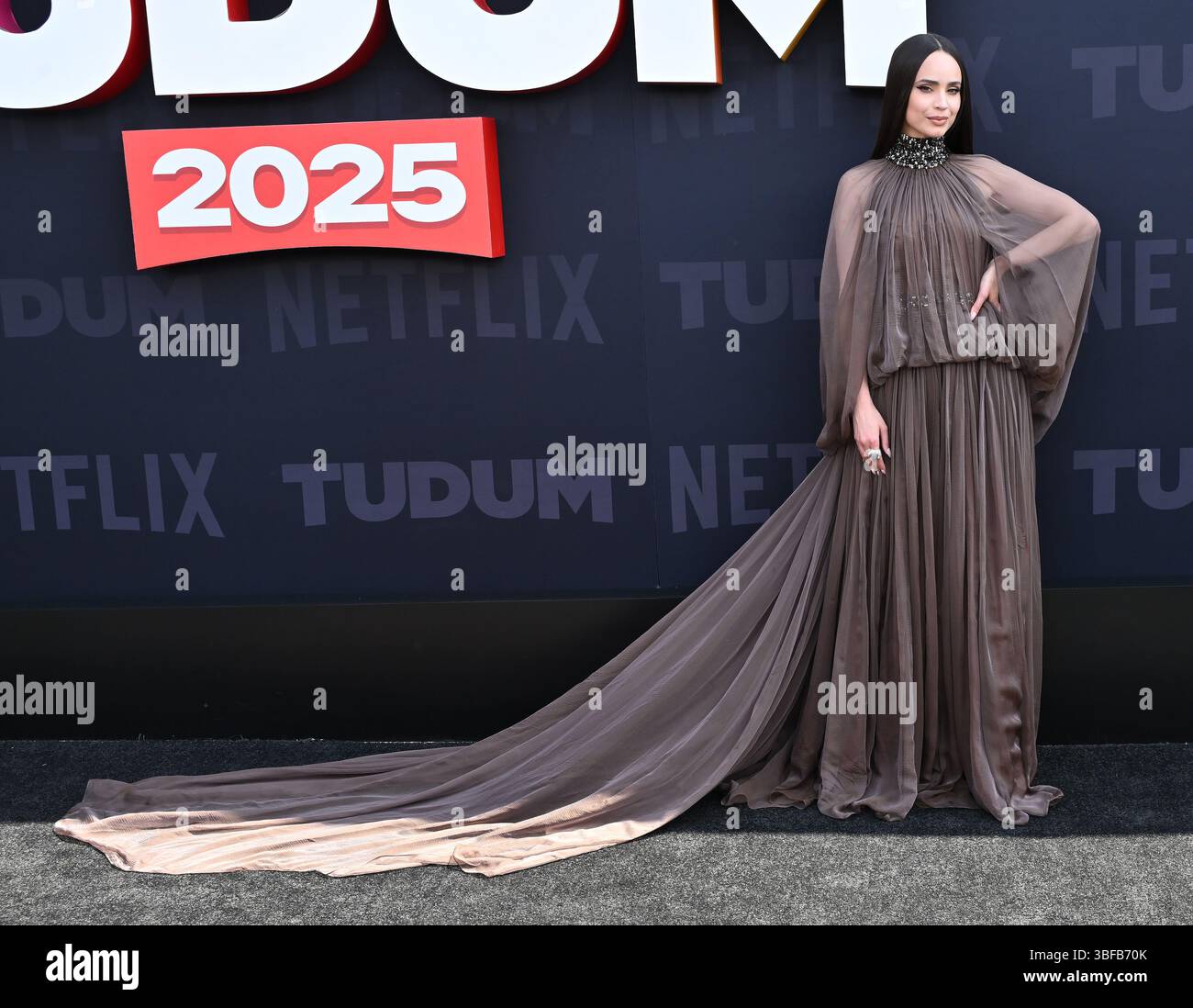Los Angeles, USA. 31st May, 2025. Sofia Carson arriving at Netflix Tudum 2025: The Live Event ...