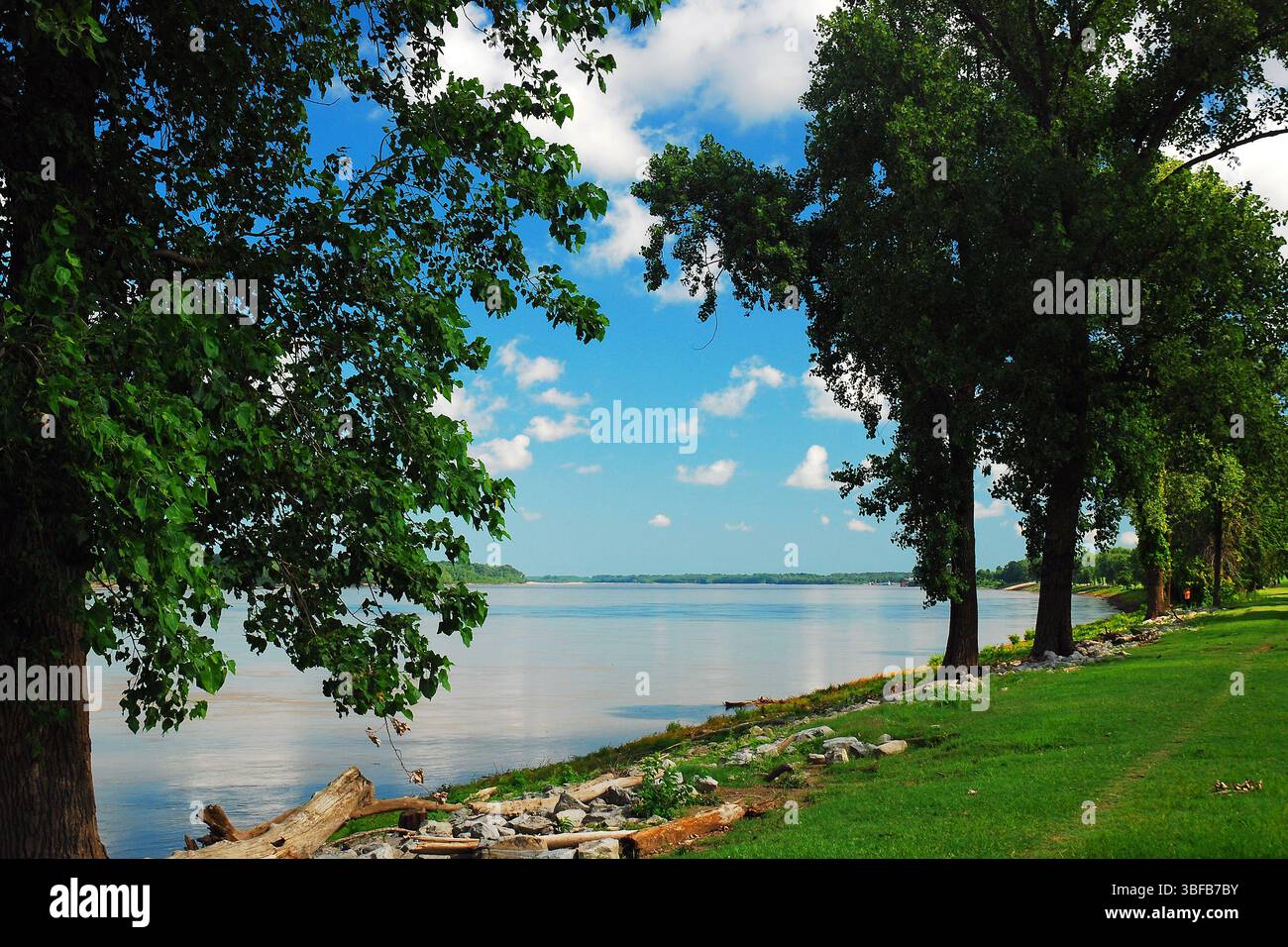 The Mighty Mississippi River at Memphis Stock Photo - Alamy