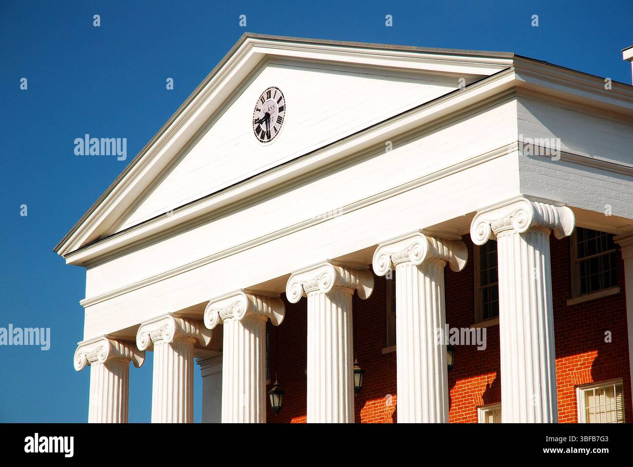 The Lyceum Building, one of the oldest buildings on campus, now houses the administrative ...