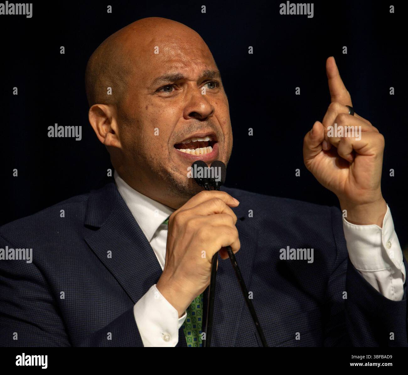 May 31,, 2025 - Anaheim, California, USA - U.S. Senator CORY BOOKER (D ...