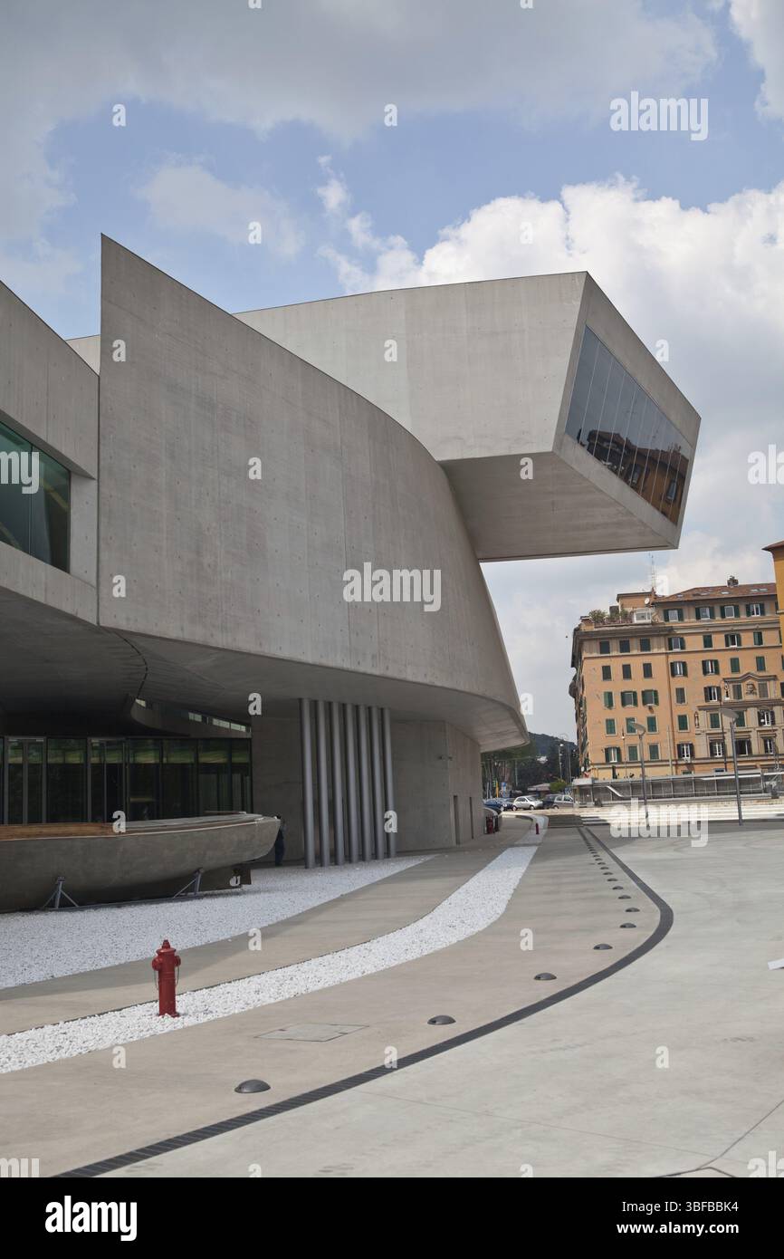 Maxxi modern art museum hi-res stock photography and images - Alamy