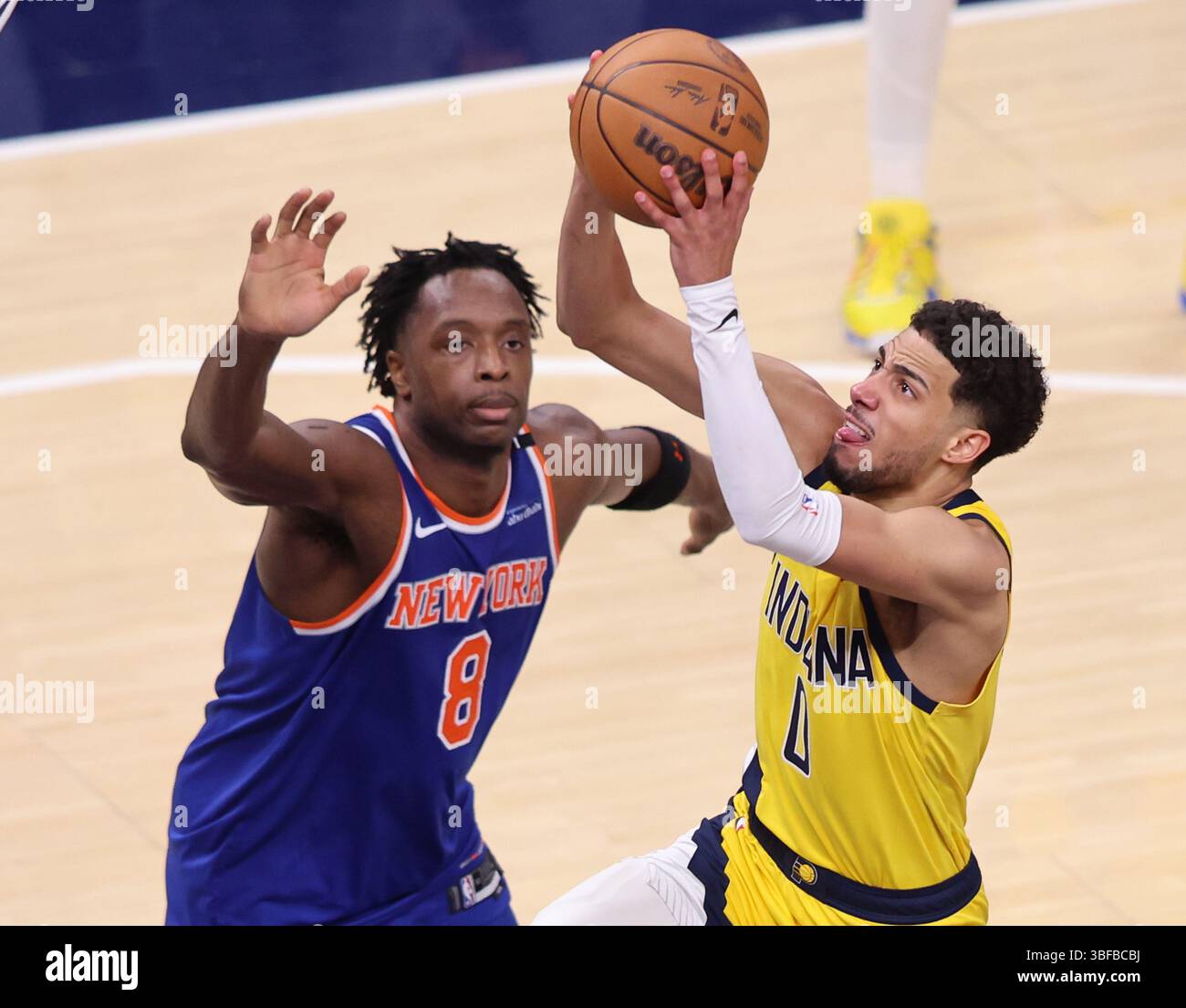 Indianapolis, United States. 31st May, 2025. Indiana Pacers Tyrese ...