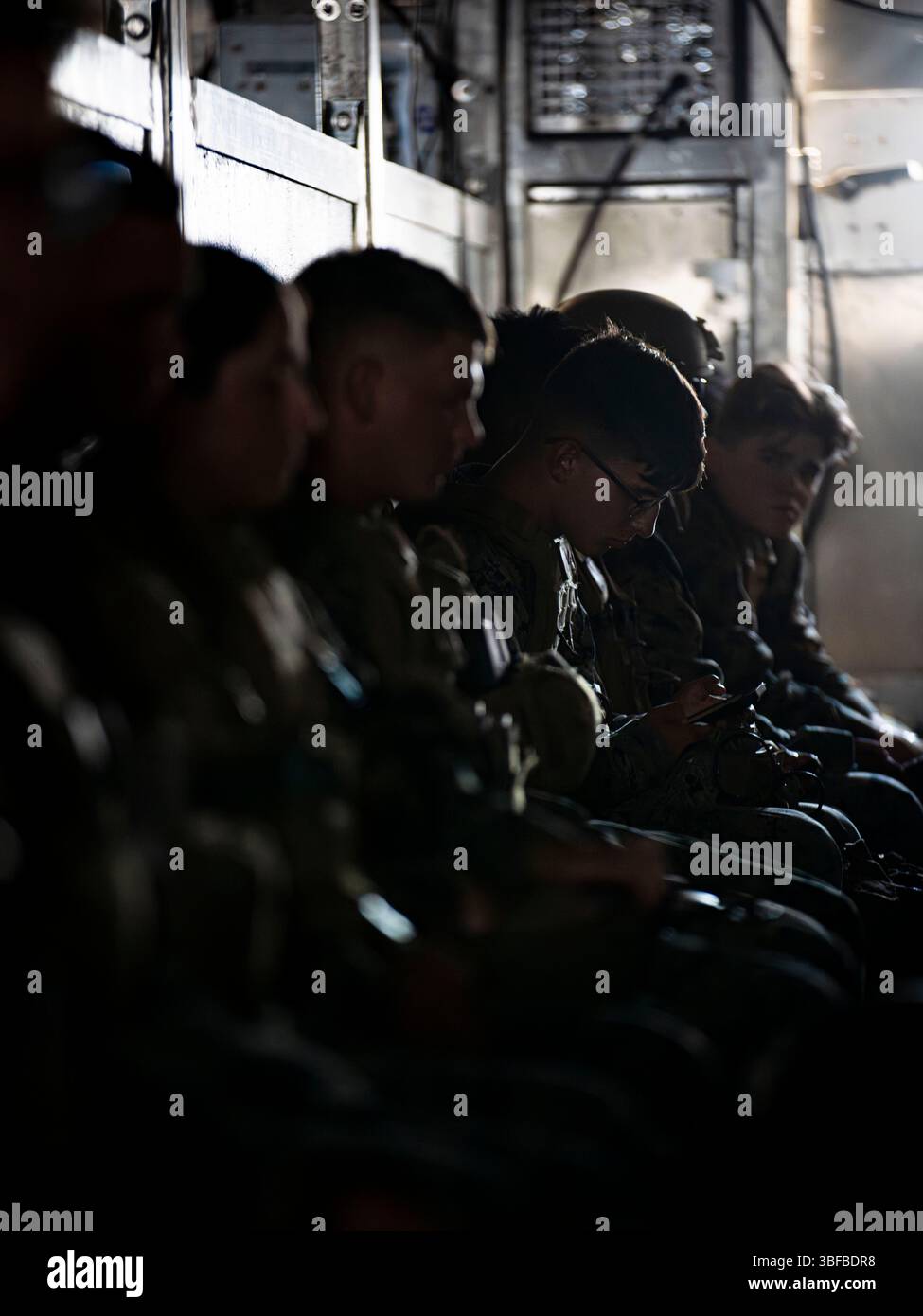 U.S. Marines with Kilo Company, 3rd Battalion, 1st Marine Regiment, 1st ...
