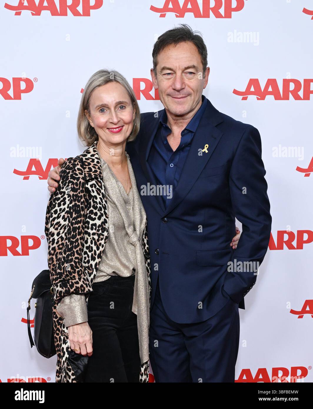 Beverly Hills, USA. 27th May, 2025. Emma Hewitt and British actor Jason ...