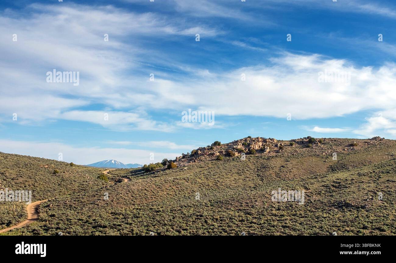 May 31, 2025: The rich green sage fields of the high desert of the ...