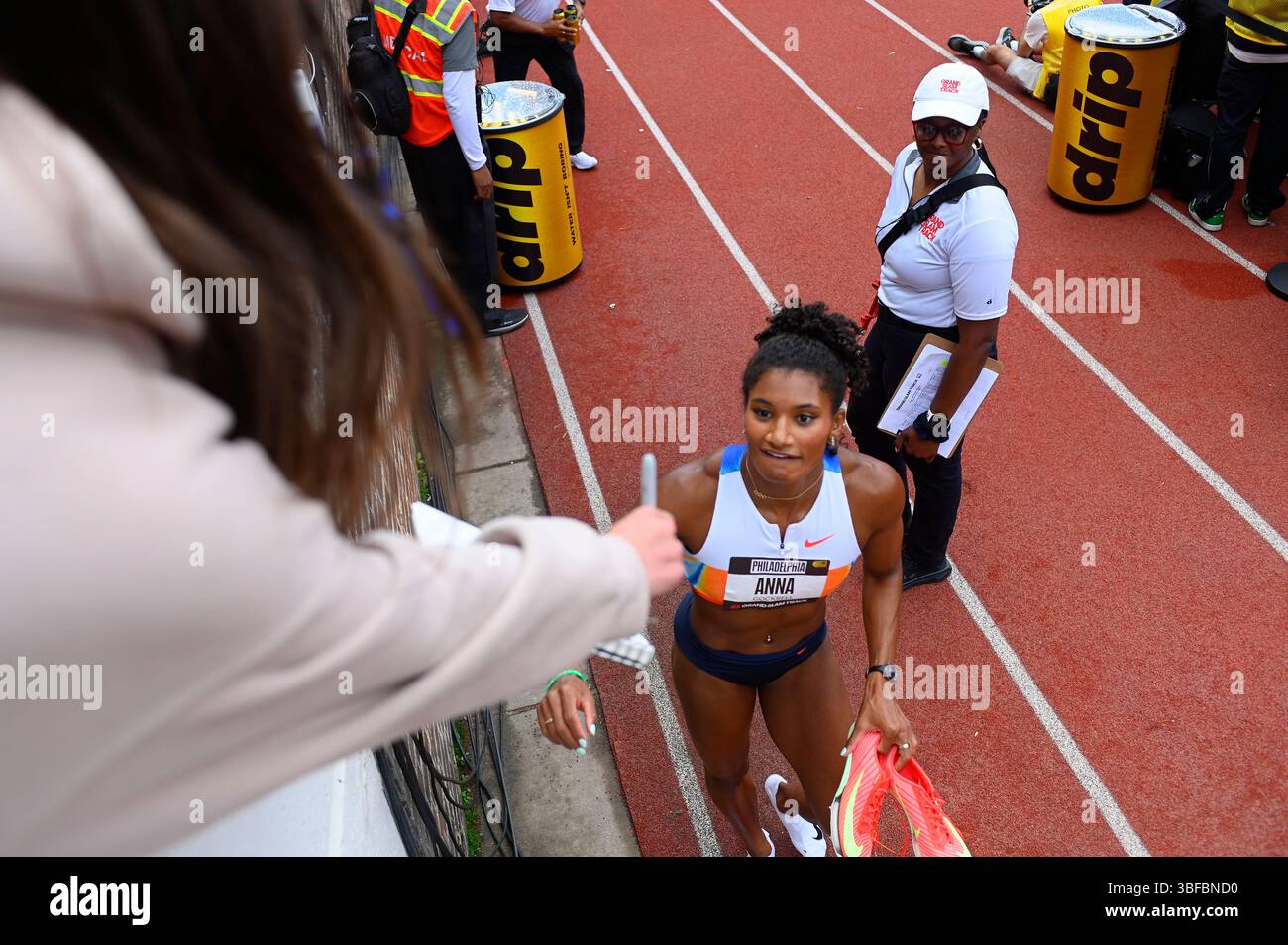 Philadelphia, United States. 31st May, 2025. Anna Cockrell is seen ...