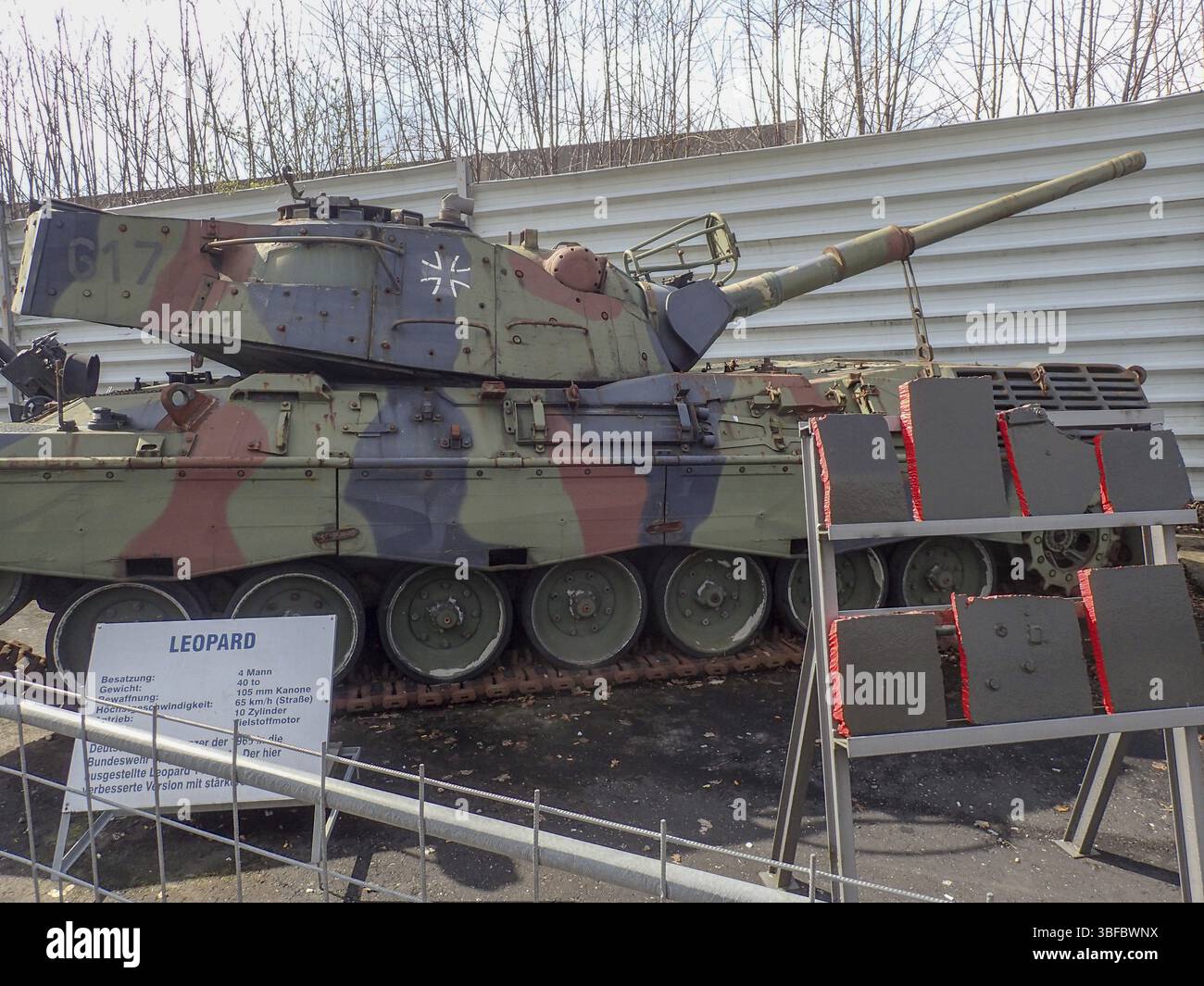 Tank leopard in museum hi-res stock photography and images - Alamy