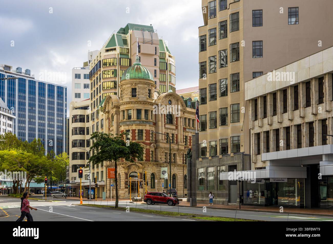 Cityscape of Wellington, the capital city of New Zealand Stock Photo ...