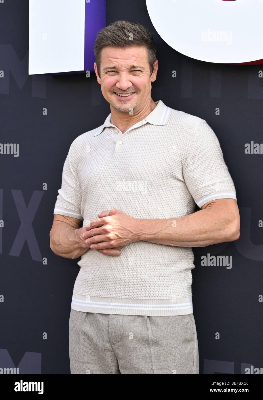 Jeremy Renner arriving at Netflix Tudum 2025: The Live Event held at ...