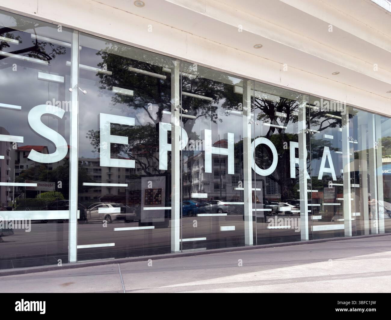 Penang, Malaysia – April 25, 2025: The Sephora storefront features ...