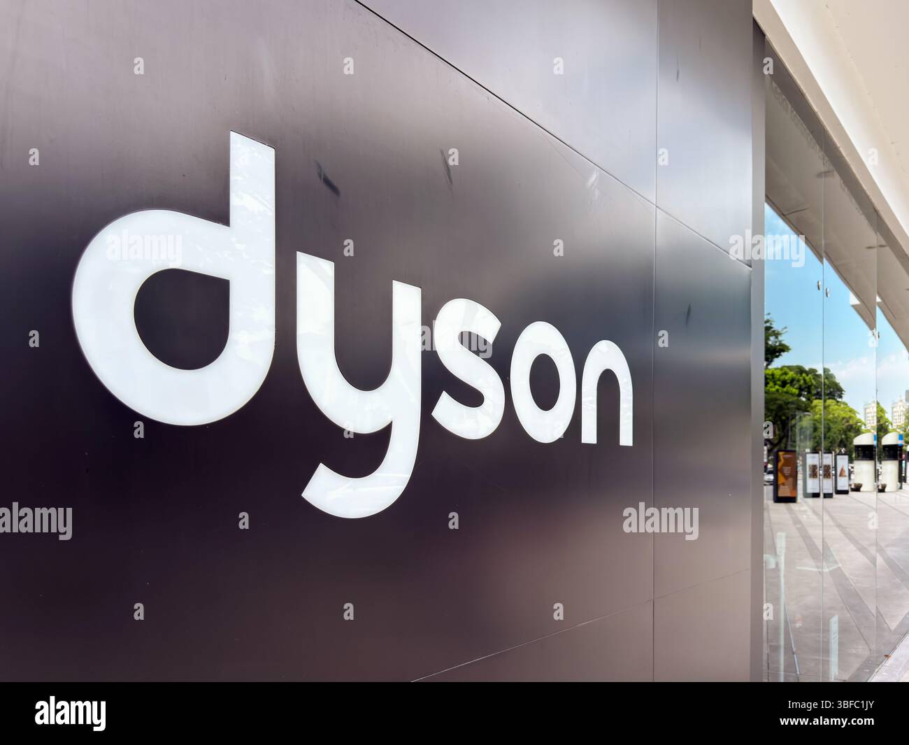 Penang, Malaysia – April 25, 2025: The exterior of a Dyson store ...