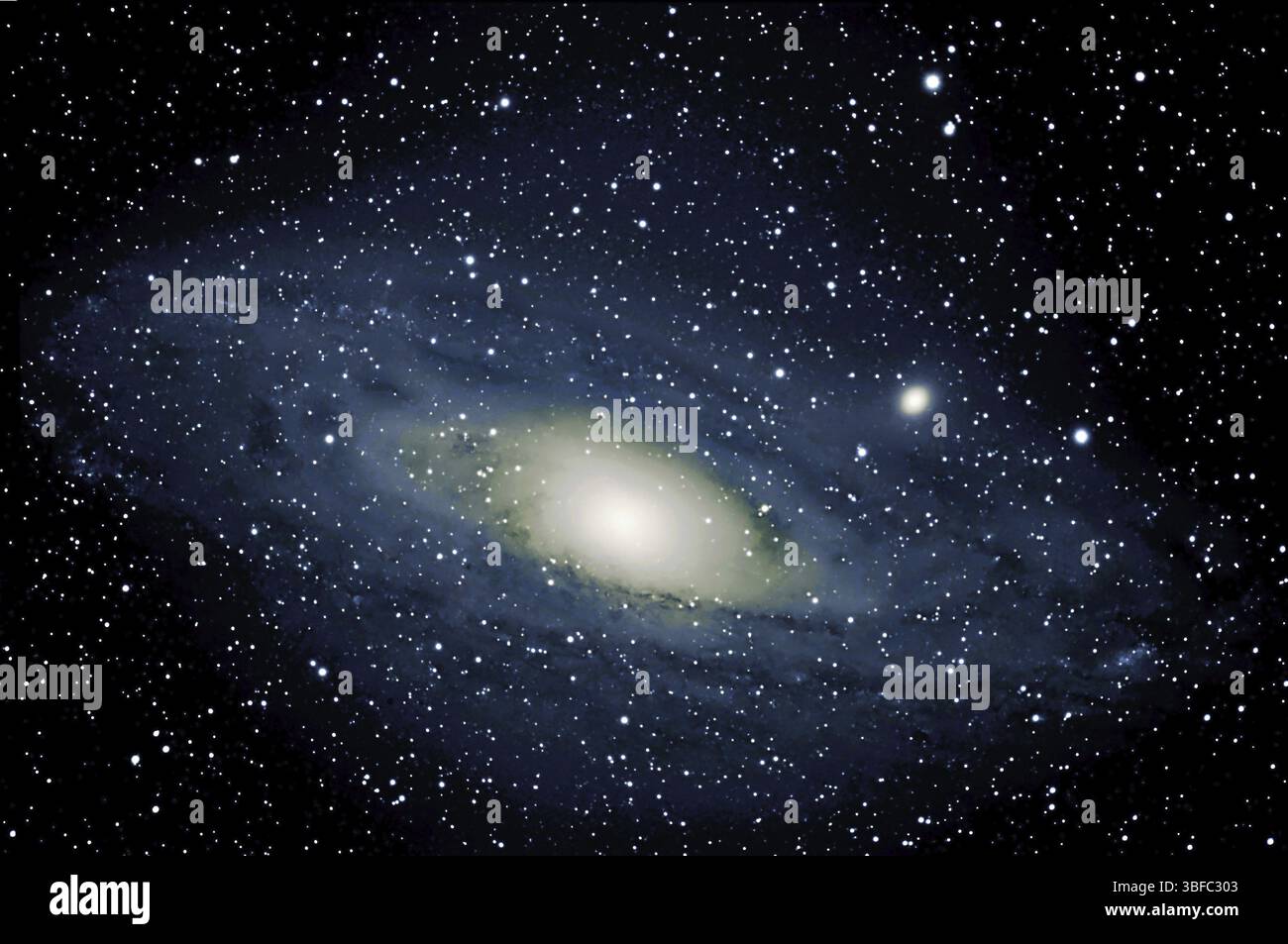 Andromeda Galaxy M31 with M32 (Messier 31 and Messier 32 Stock Photo - Alamy