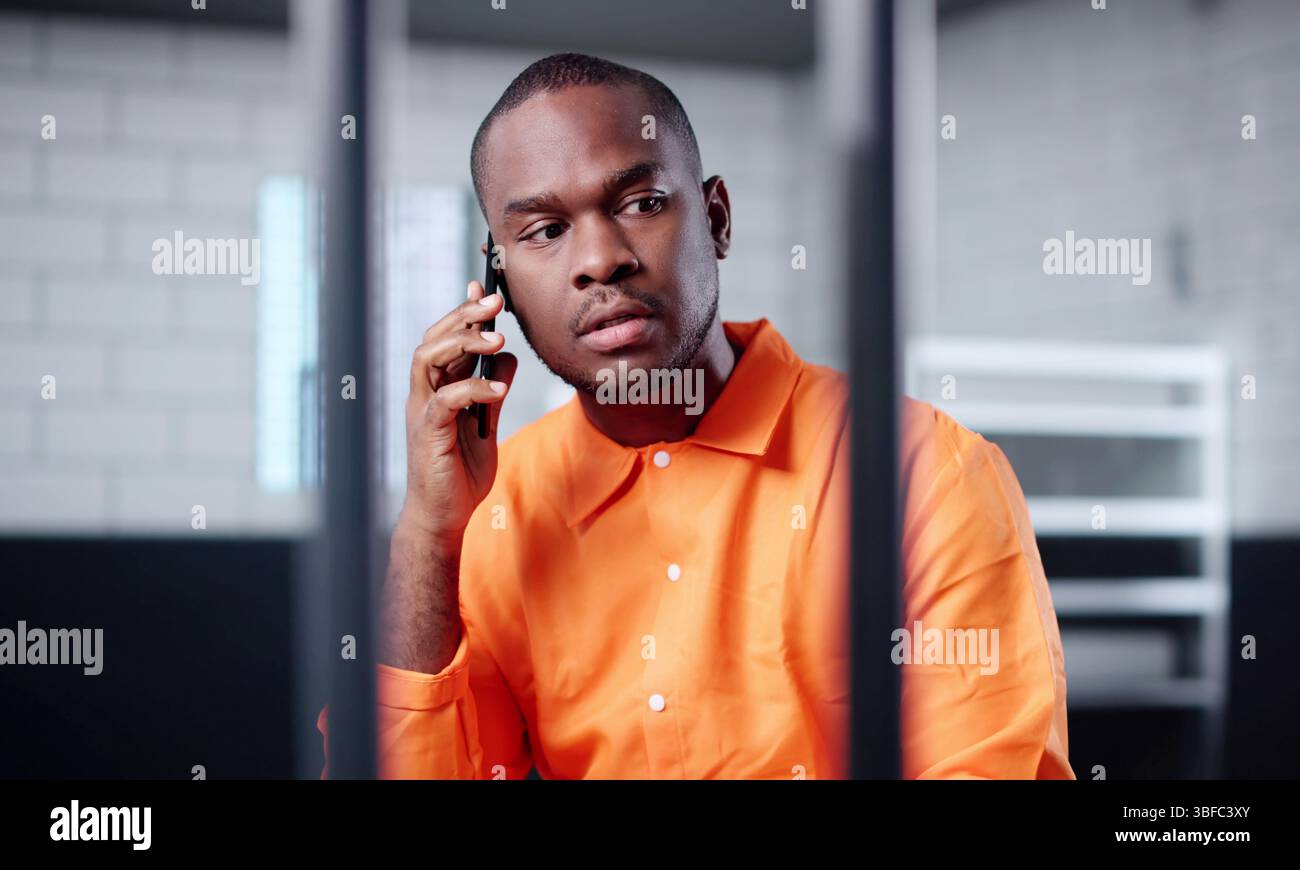 Prisoner in jail cell makes hi-res stock photography and images - Alamy