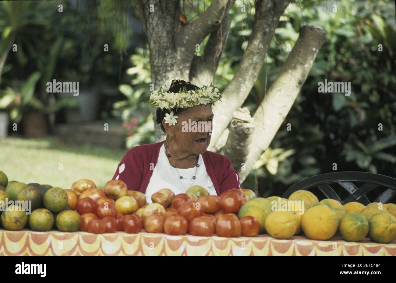 Cook Islands, Rarotonga, Market, Oceania Stock Photo - Alamy